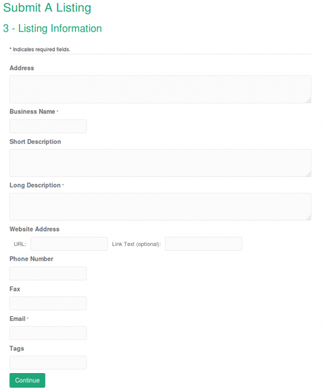 How to use WP Business Listing